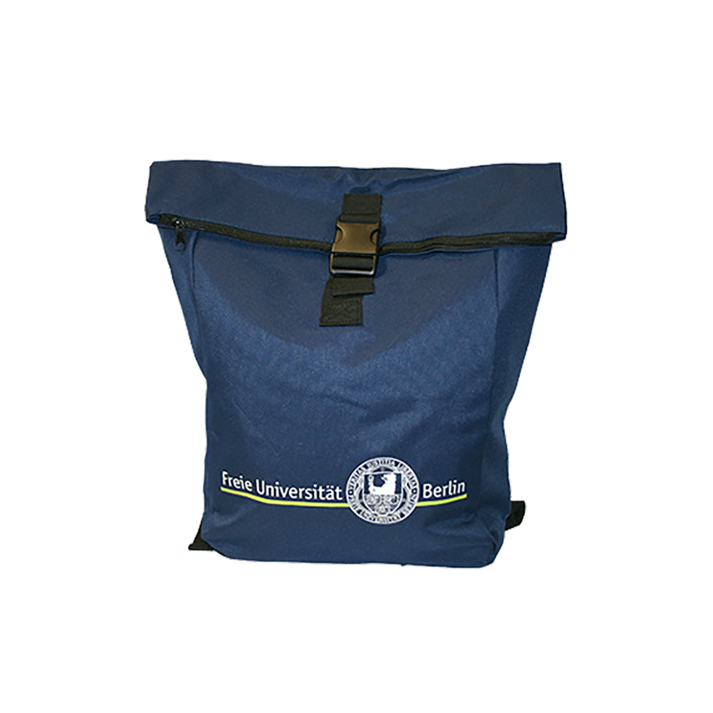 Kurier-Rucksack mit Logo-Druck - FU Berlin Shop